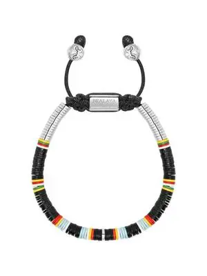 NIALAYA JEWELRY Beaded Bracelet - Silver