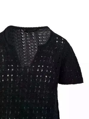 FABRIZIO DEL CARLO V-neck Knit Top