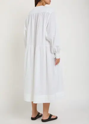 LES VACANCES D'IRINA Calla Cotton Midi Dress