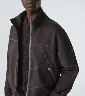 KIKO KOSTADINOV Fosco Virgin Wool Jacket - Brown