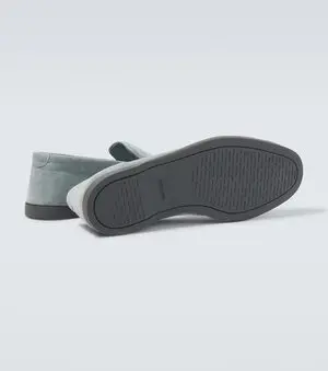 John Lobb Pace Suede Loafers