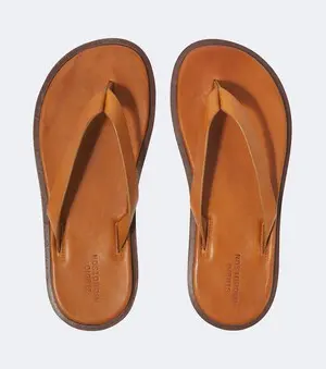 Studio Nicholson Curren Leather Thong Sandals