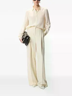 Pinko Buttoned Collared Shirt - Neutrals
