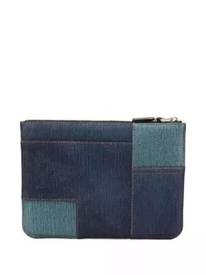 Comme Des Garçons Denim Pouch - Blue