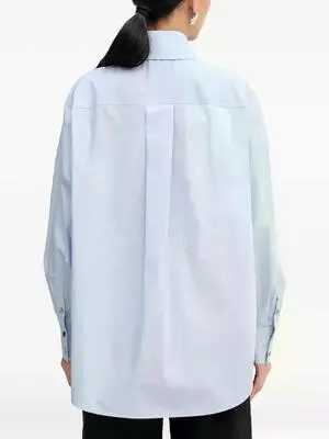 Karl Lagerfeld Tie Buttoned Shirt