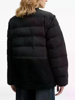 Karl Lagerfeld Panelled Logo Detail Jacket