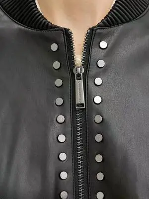 Karl Lagerfeld Studded Bomber Jacket
