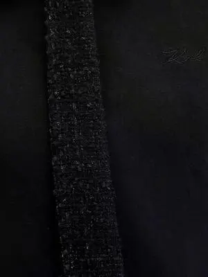 Karl Lagerfeld Tie-collar Short Sleeve T-shirt