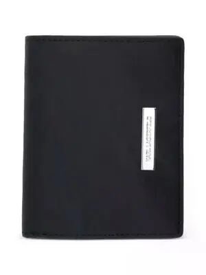 Karl Lagerfeld Logo-print Wallet - Black