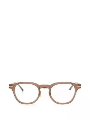 Linda Farrow Nouvel Round Frame Eyeglasses