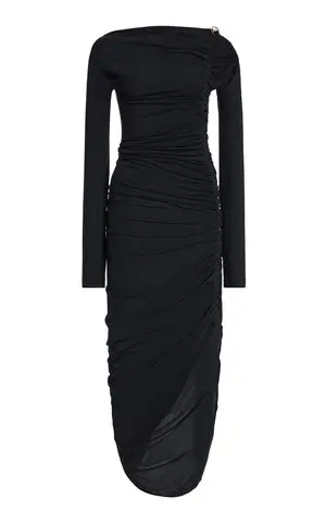 Ferragamo Gathered Evening Dresses