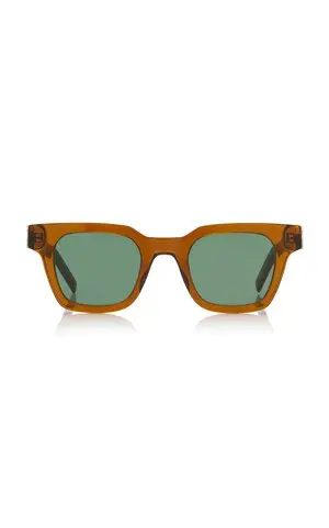 Saint Laurent Square-frame Acetate Sunglasses - Brown