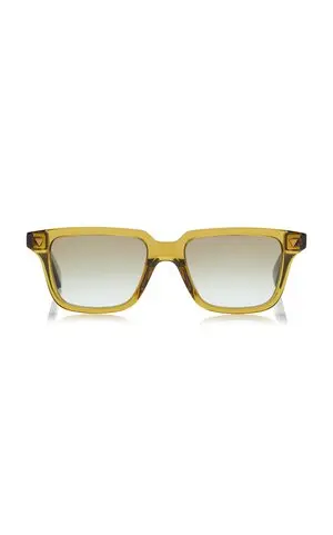 Bottega Veneta Square-frame Acetate Sunglasses - Brown