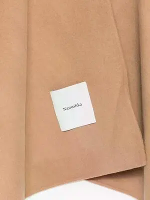 Nanushka Kamin Scarf - Brown