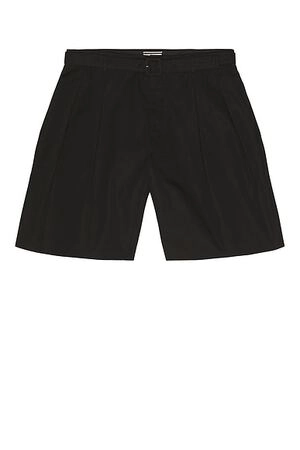 Saint Laurent Short Rond Ample - Noir