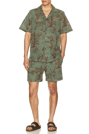Oas Porto Printed Shorts