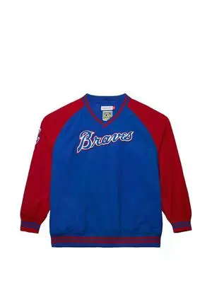 Mitchell & Ness Logo Pullover Top - Blue