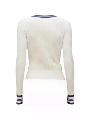 3.1 Phillip Lim Textured Knit V-neck Cardigan - Neutrals