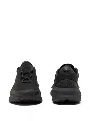 Lacoste Neo Perforated Design Lace-up Low Top Sneakers - Black