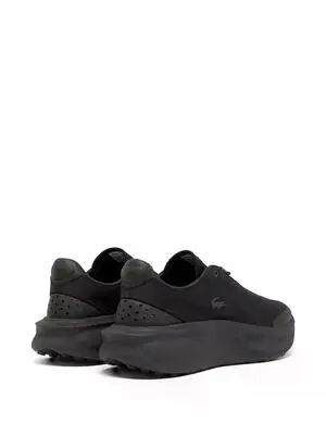 Lacoste Neo Perforated Design Lace-up Low Top Sneakers - Black