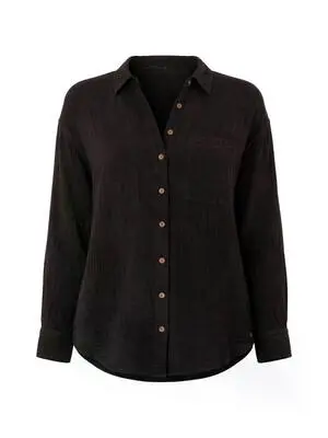 Xirena Classic Button-up Shirt - Black
