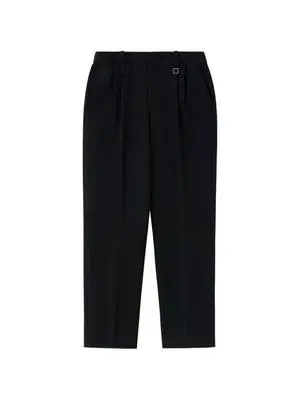 WOOYOUNGMI Hardware Detail Pleated Tailored Trousers - Blue