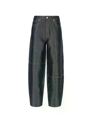 GANNI Paneled Denim Jeans
