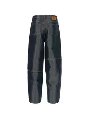 GANNI Paneled Denim Jeans