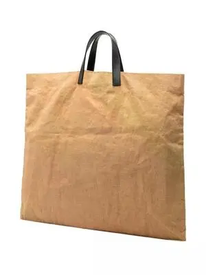 Fendi Printed Hemp Silhouette Baguette Tote Bag
