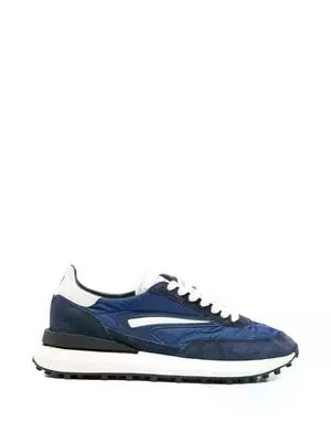 D.a.t.e. Panelled Lace-up Sneakers - Blue