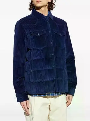 Moncler Gelt Corduroy-texture Chest-pocket Shirt Jacket