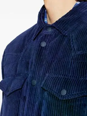 Moncler Gelt Corduroy-texture Chest-pocket Shirt Jacket
