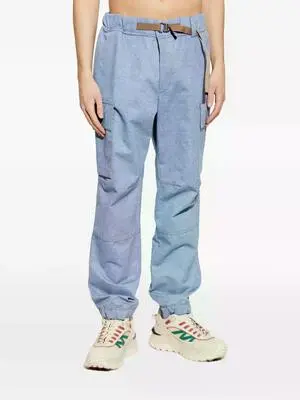 Moncler Belted Cargo Trousers - Blue
