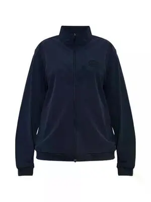EA7 Zip-up Sweatshirt With Logo Detail - Blue