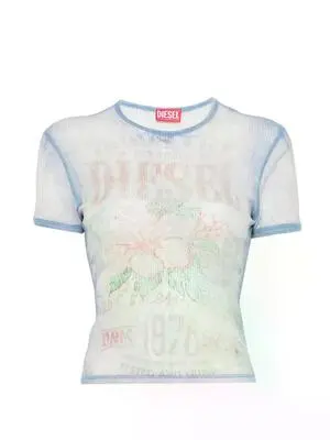 DIESEL® T-iana Floral Print T-shirt