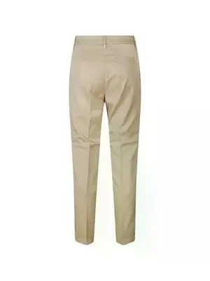 FAY Cuffed Trousers - Neutrals