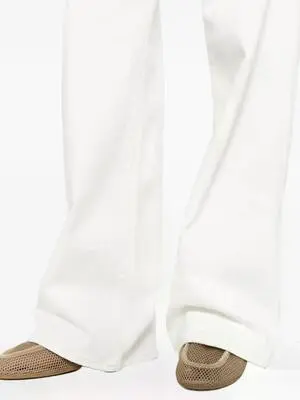 FRAME Palazzo Jeans - White