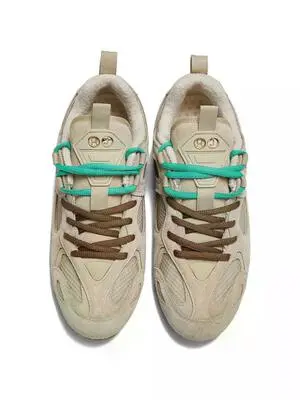 HIDE&JACK Panelled Lace-up Sneakers - Grey