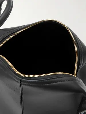 Victoria Beckham Plié Paneled Leather Tote