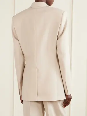 Wardrobe.NYC Wool Crepe Blazer
