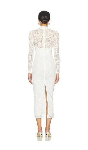 Bardot Carmen Lace Corset Midi Dress