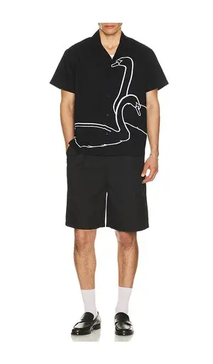 Obey Dean Pleated Short