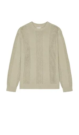 Obey Crochet Pullover Sweater