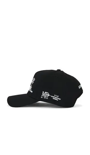 MIDNIGHT RODEO Embroidered Baseball Cap - Black