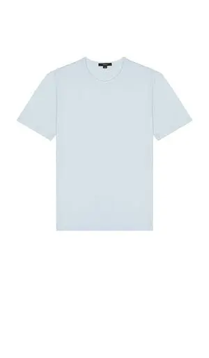 Vince Garment Dye Short Sleeve Tee In . Also - Blue