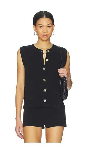 Sanctuary Pointelle Shell Top