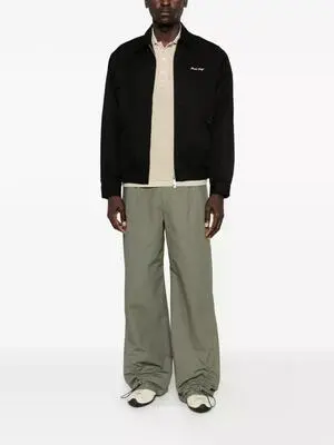 BRAM’S FRUIT Logo Embroidered Zip Fastening Jacket