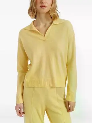 Chinti & Parker Polo Neck Ribbed Sweater