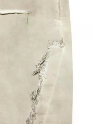 Rick Owens Distressed Skirt