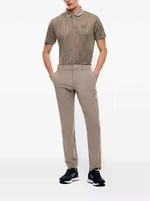 EA7 Golf Pro Polo Shirt In Ventus7 Technical Fabric - Neutrals